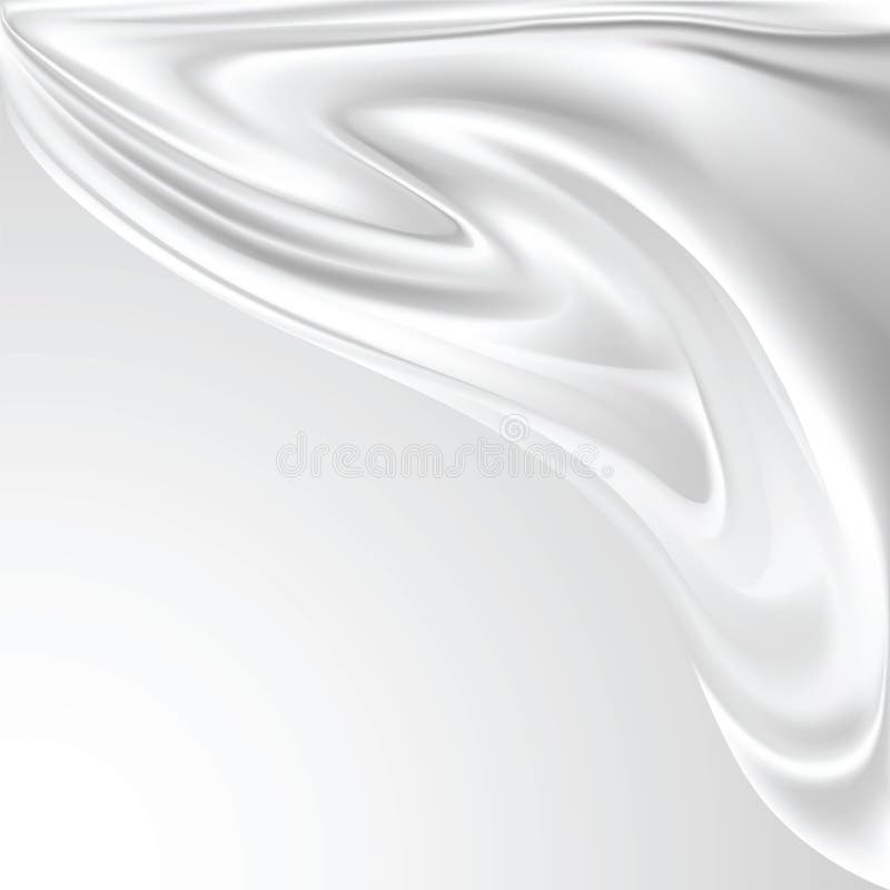 Abstract white silk stock vector. Illustration of decorative - 13520151