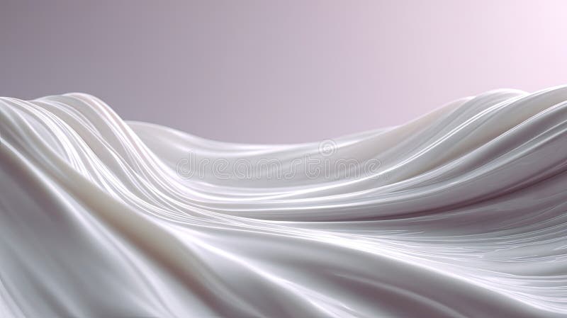 Abstract White Silk Drape Background Stock Illustration - Illustration ...