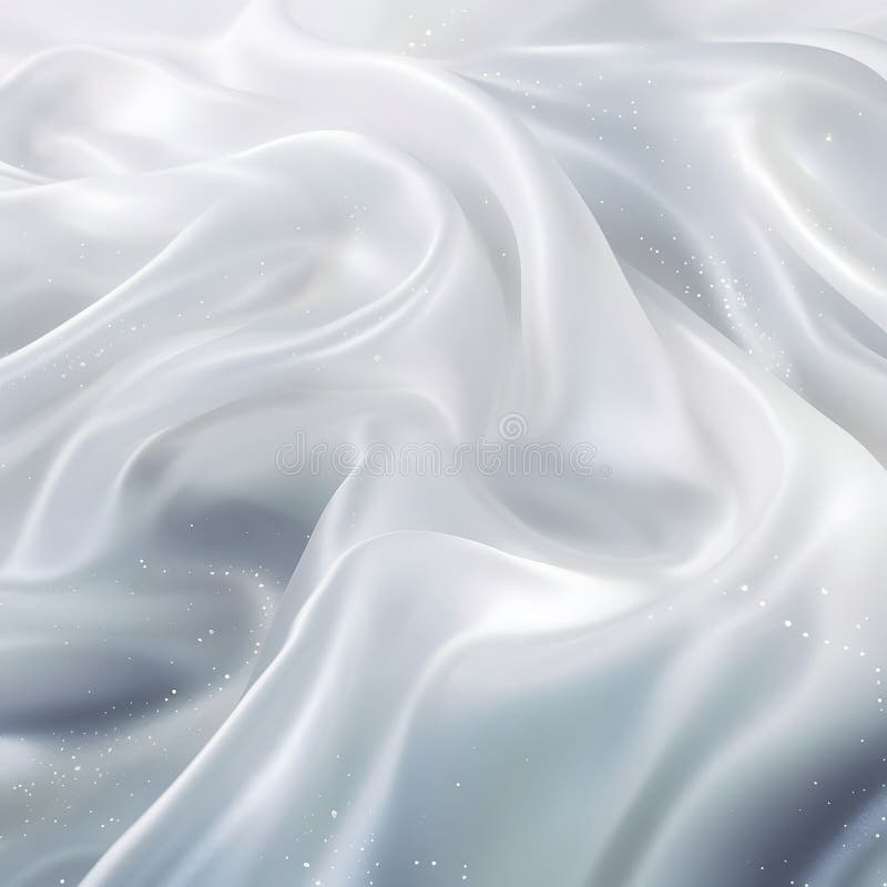 Abstract White Silk Fabric stock illustration. Illustration of subtle ...