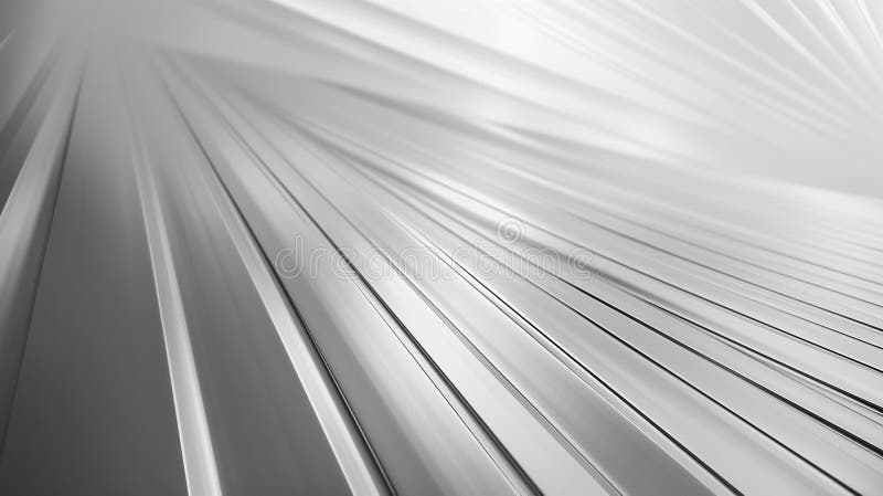 Abstract White and Silver Light Pattern with Gradient, Featuring a Gray ...