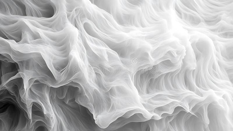 Abstract White Smoke Texture Background Artistic Gray Waves Smooth ...