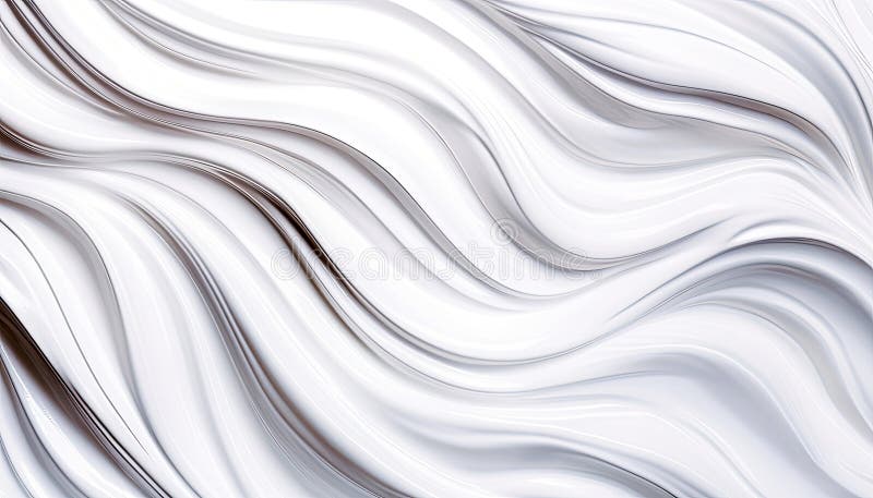 Abstract White Smooth Wave Pattern Design with Texture Background Stock ...