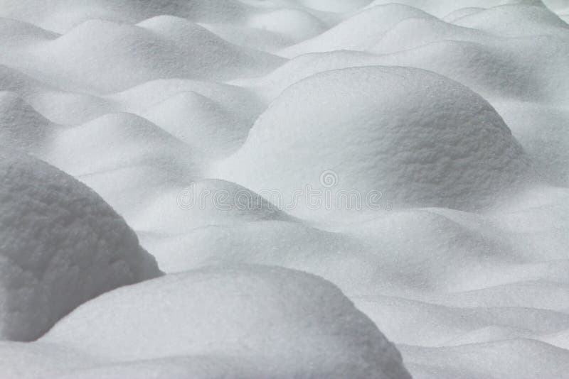 Abstract White Snow Forms and Shapes Pattern Stock Image - Image of ...