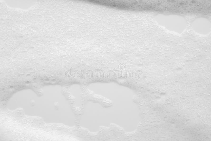 Abstract White Soap Foam Bubbles Texture on White Background Stock ...