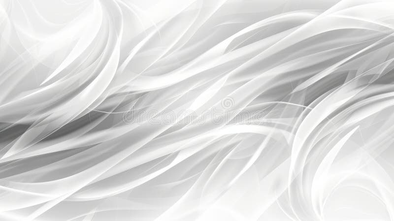 Abstract White Soft Light and Smooth Wave Elegant Background, Bright ...