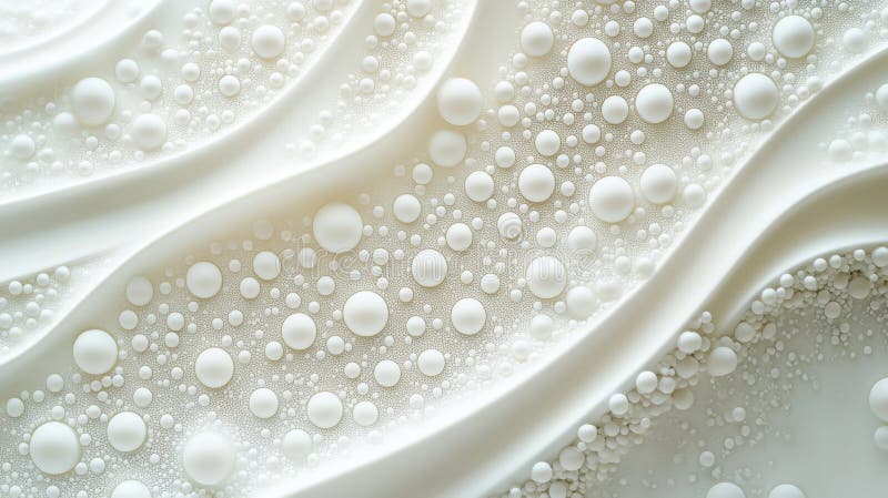 Abstract White Spheres Texture Background Stock Illustration ...