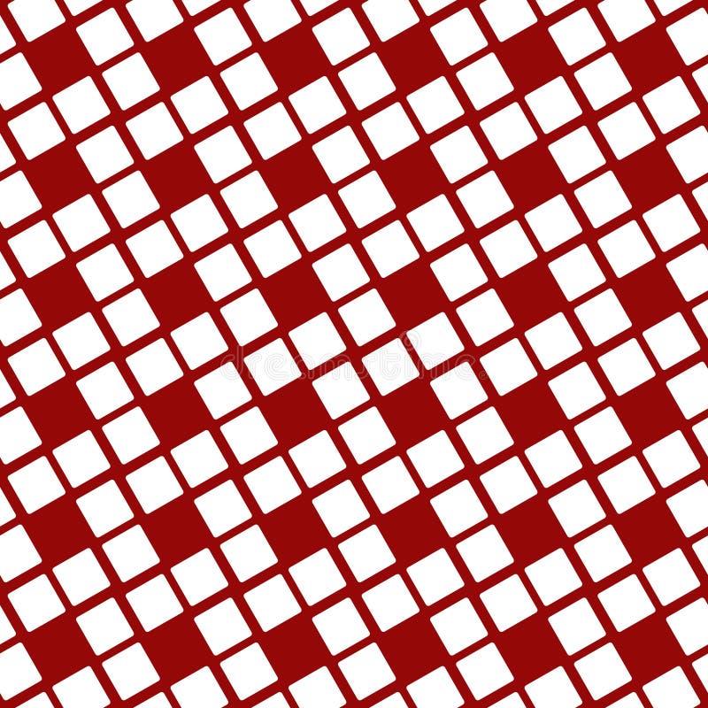 Abstract White Square on Red Background Seamless Pattern Texture Stock ...