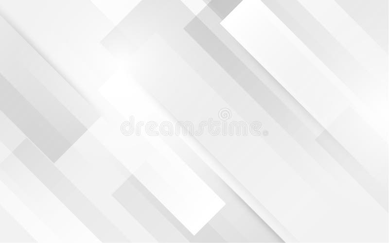 Abstract White Square Shape with Futuristic Concept Background Stock ...