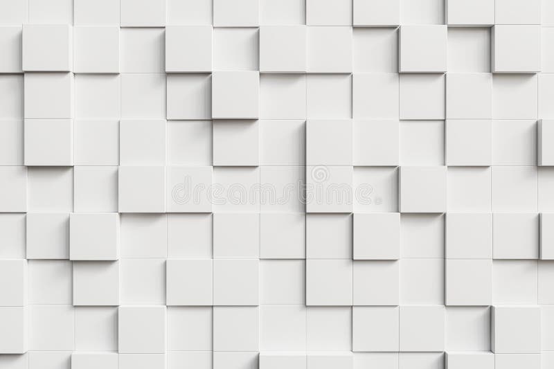 Abstract White Square Texture Background Stock Illustration ...