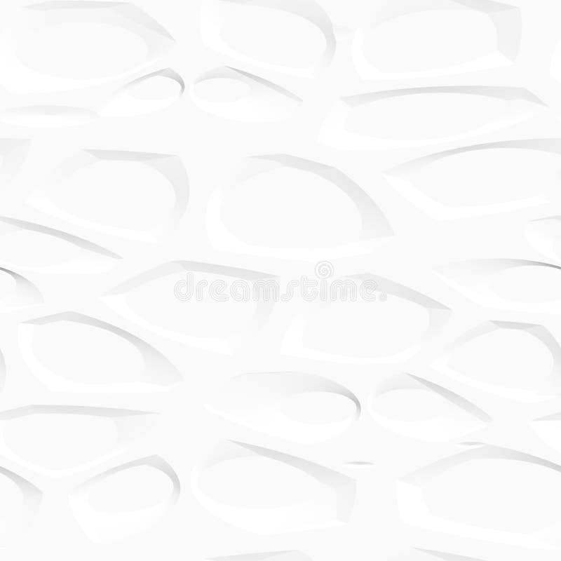 Abstract White Stone Texture. Seamless Pattern Stock Illustration ...