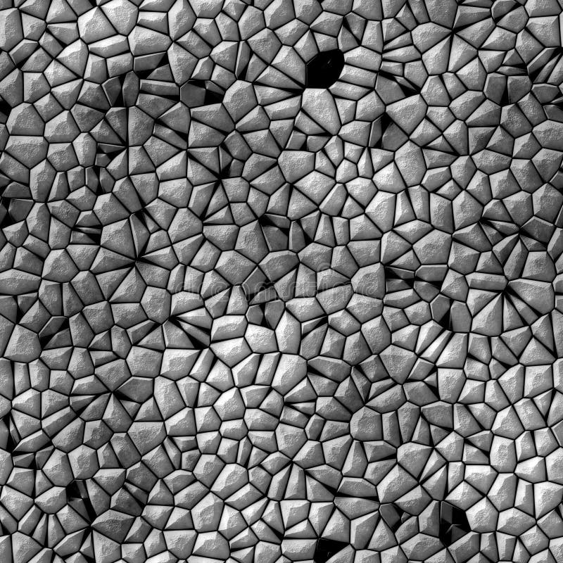 Stones Seamless Displacement Map Texture for 3d Stock Photo - Image of ...