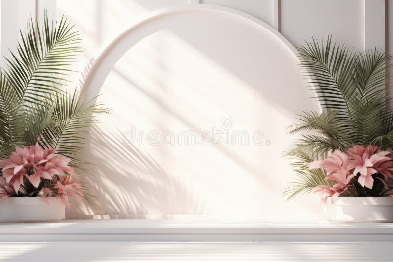 Abstract White Studio Background for Product Presentation. Stock ...