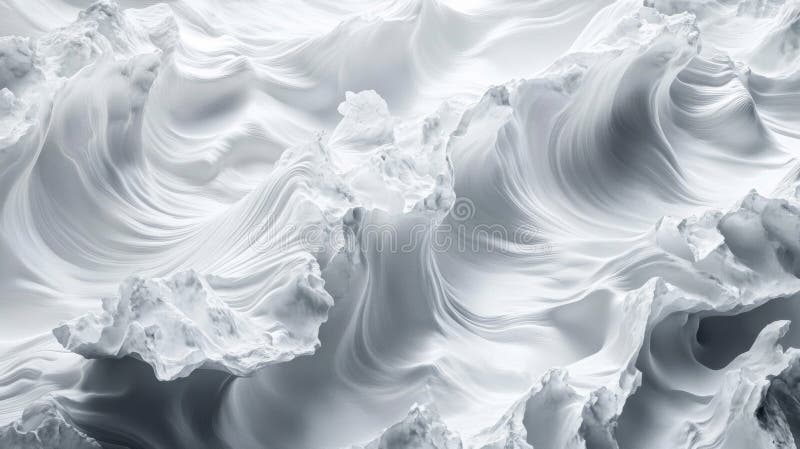 Abstract White Swirling Texture Background Stock Illustration ...