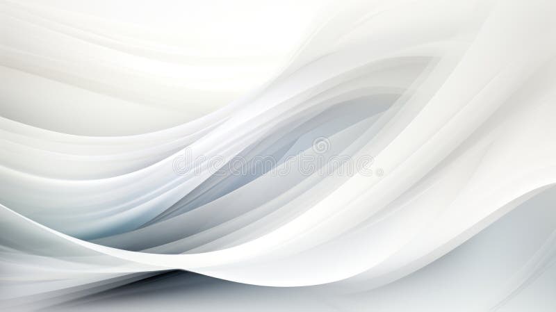 Abstract White Swirls on Soft Background Stock Illustration ...