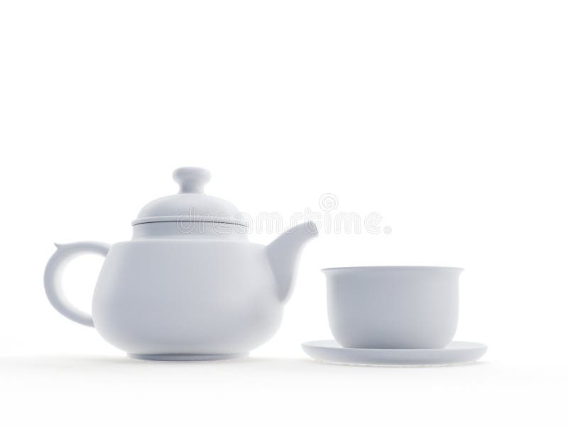 An abstract white tea cup stock illustration. Illustration of ...