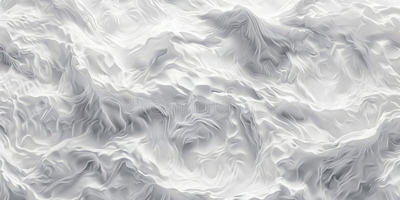 Abstract White Terrain Background Topographic Texture, 3D Surface ...