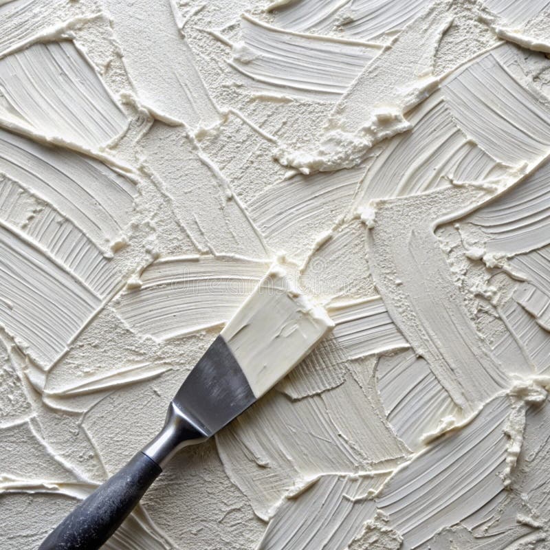 Decorative Putty Texture with Irregular Strokes for Rough Surface ...