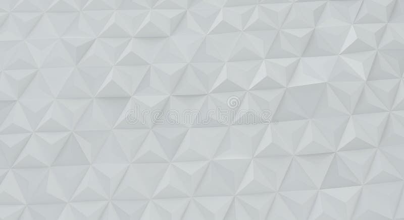 Abstract White Triangle Pyramid Wall: Geometric Texture Background ...
