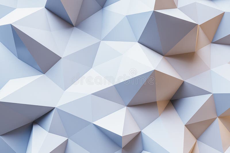 Abstract White Triangular Garment Background. Design and Landing Page ...
