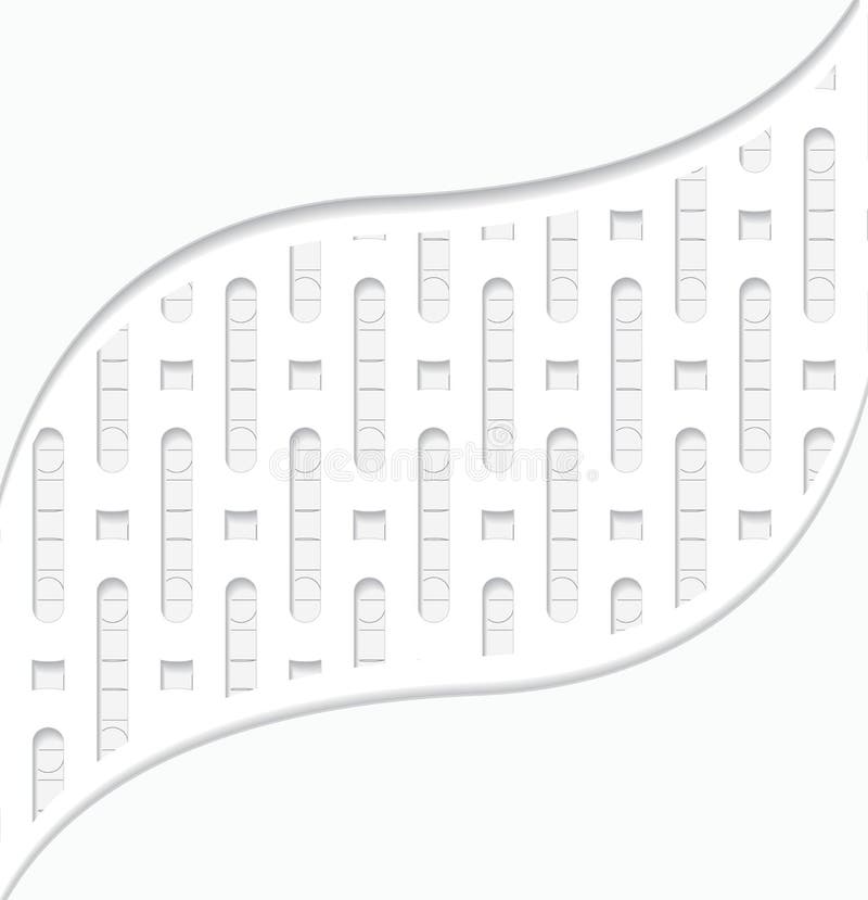 Abstract White Volume Background Stock Vector - Illustration of graphic ...