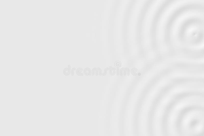 Abstract White Water Ring, Soft Background Texture Stock Illustration ...