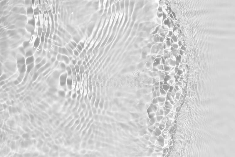 Abstract White Color Water Wave, Natural Swirl Pattern Texture ...