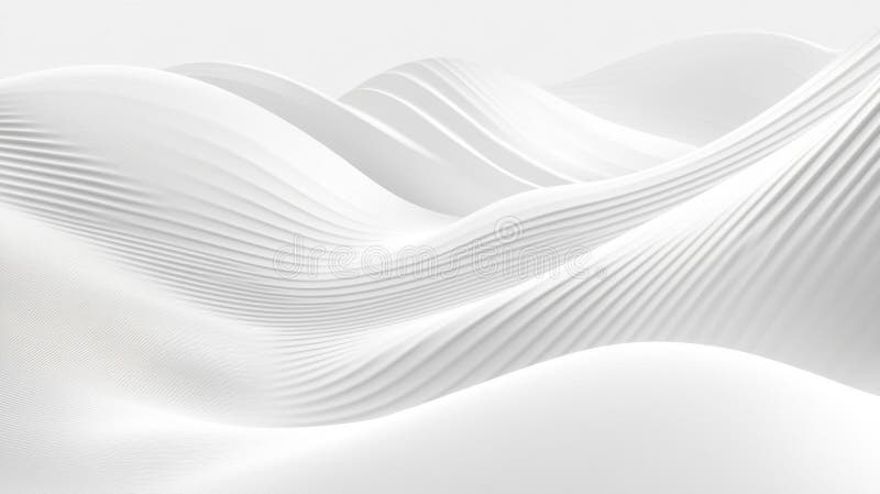 Abstract White Wave Background Texture Stock Illustration ...