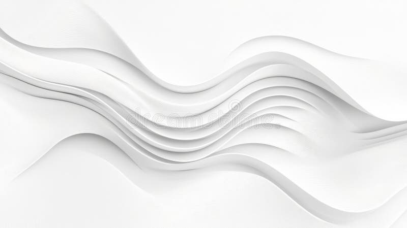 Abstract White Wave Background Texture Stock Illustration ...