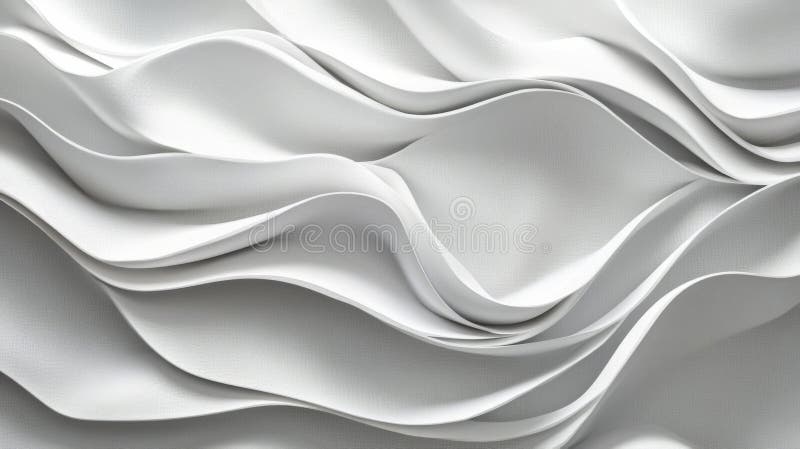 Abstract White Wave Background Texture Stock Illustration ...