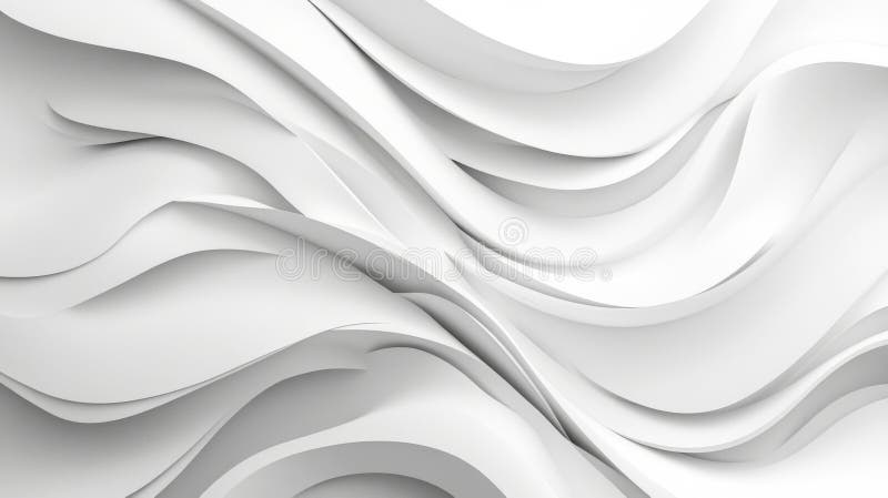 Abstract White Wave Background Texture Stock Illustration ...