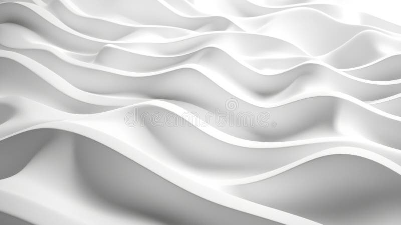 Abstract White Wave Background Texture Stock Illustration ...