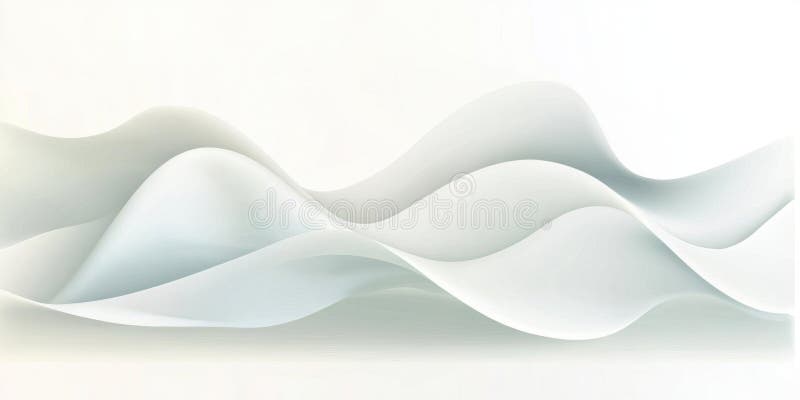 Abstract White Wave Forms stock photo. Image of minimalist - 369643764