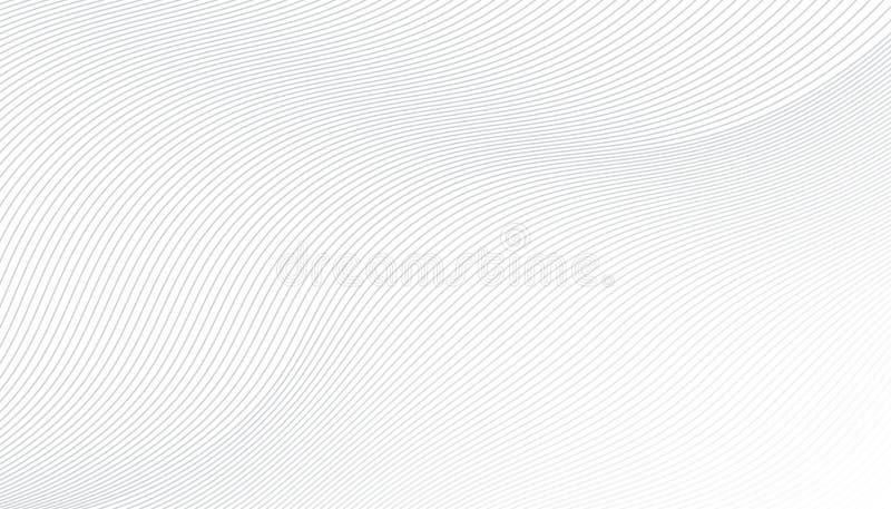 Abstract White Wave Line Pattern Background. Vector Illustration Stock ...