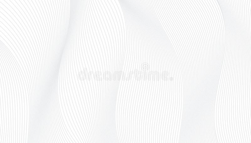 Abstract White Wave Line Pattern Background. Vector Illustration Stock ...