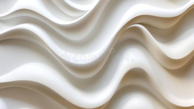 Abstract White Wave Pattern Background Design Stock Illustration ...
