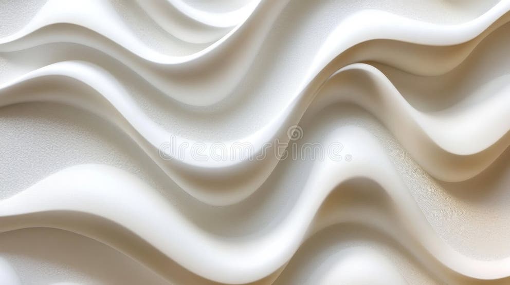 Abstract White Wave Pattern Background Design Stock Illustration ...