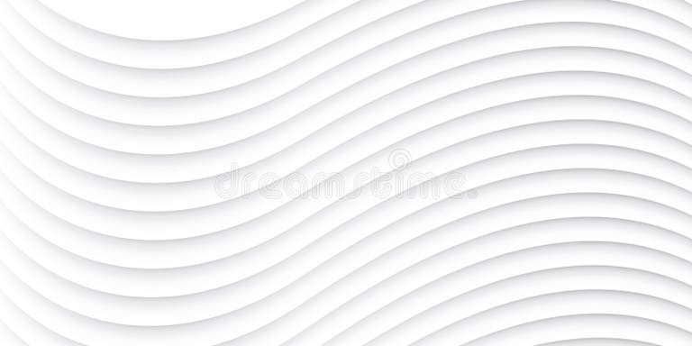 Abstract White Wave Pattern Background for Design Stock Illustration ...
