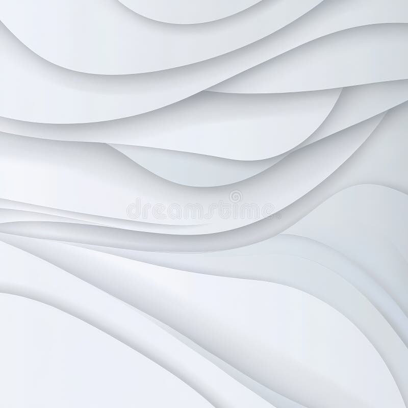 Abstract White Wave Pattern Background Stock Illustration ...