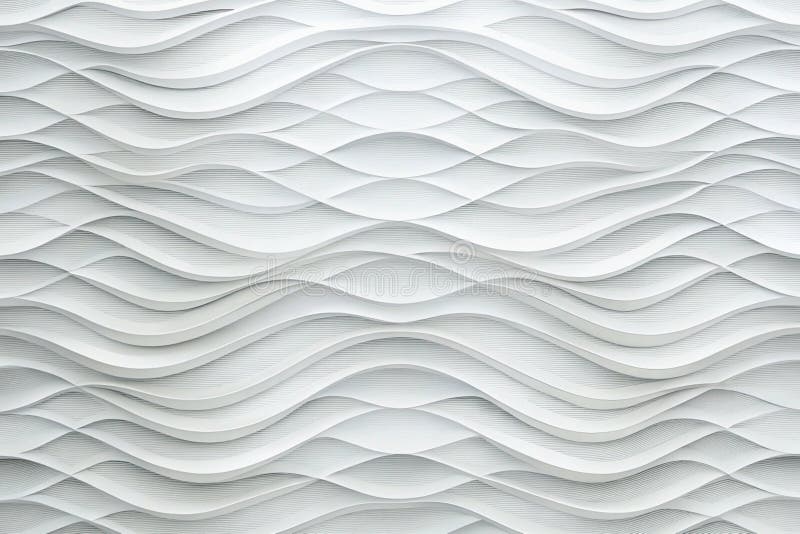 Abstract White Wave Pattern Background Stock Illustration ...