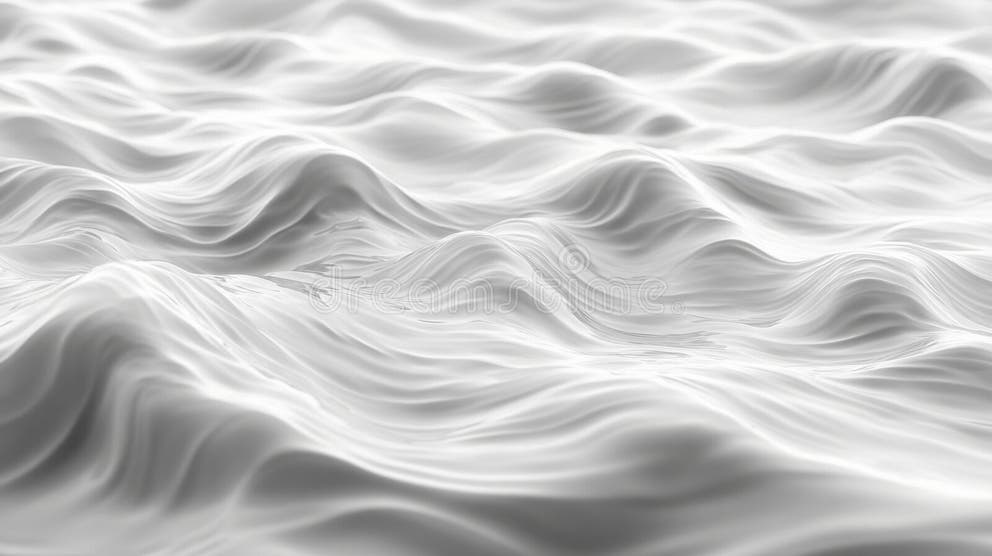 Abstract White Wave Pattern Background Texture Stock Illustration ...