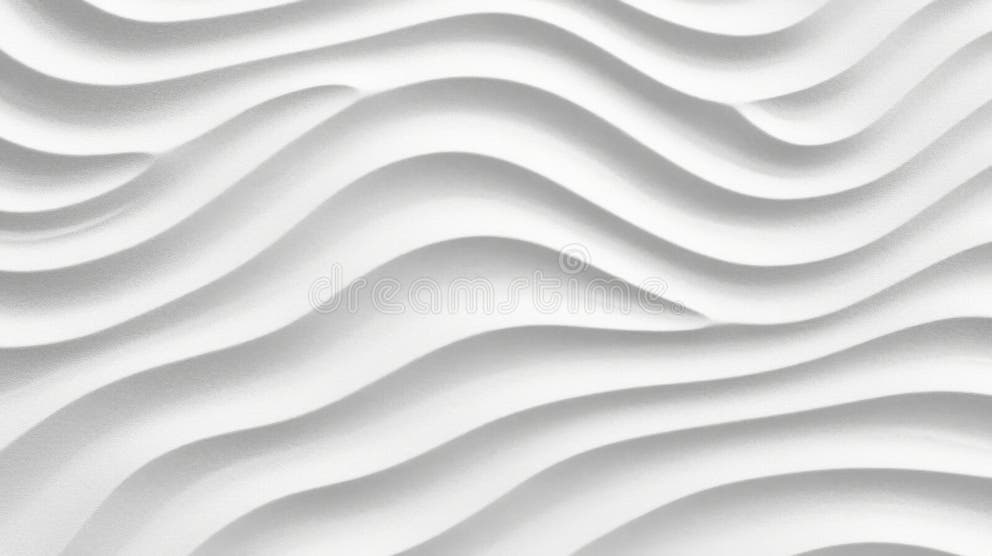 Abstract White Wave Pattern Background Texture Stock Illustration ...