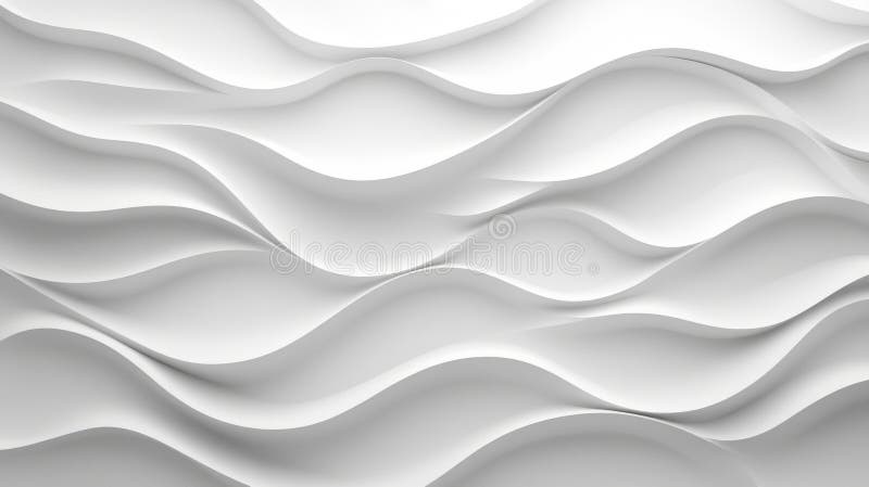 Abstract White Wave Pattern Background Texture Stock Illustration ...