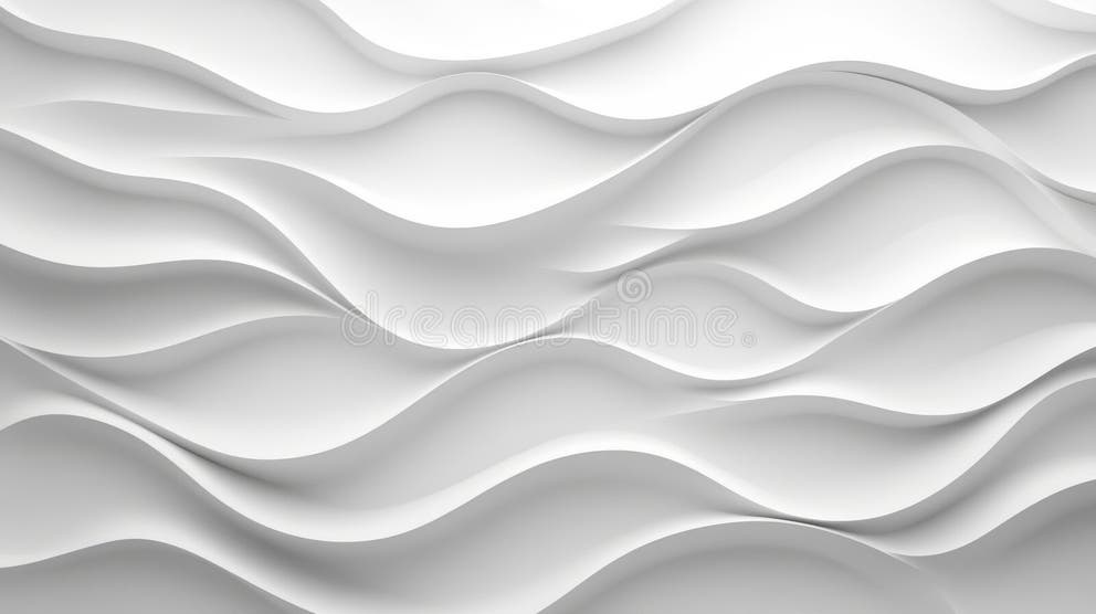 Abstract White Wave Pattern Background Texture Stock Illustration ...