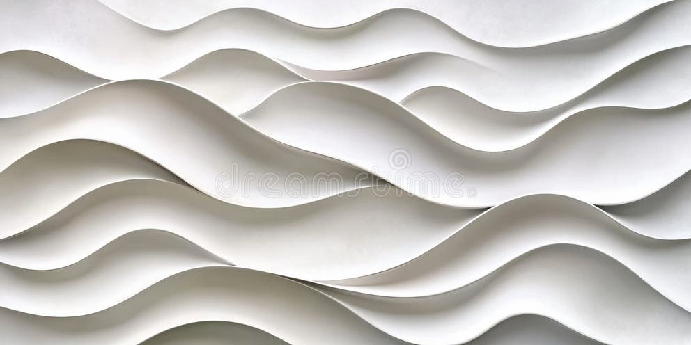 Abstract White Wave Pattern Background Texture High Quality Image Stock ...