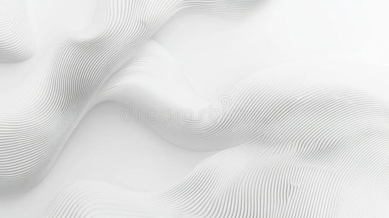 Abstract White Wave Pattern Stock Photo - Image of elegant, pattern ...