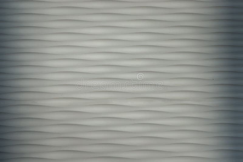 Abstract White Wave and Ripple Pattern Wall Background. Modern ...