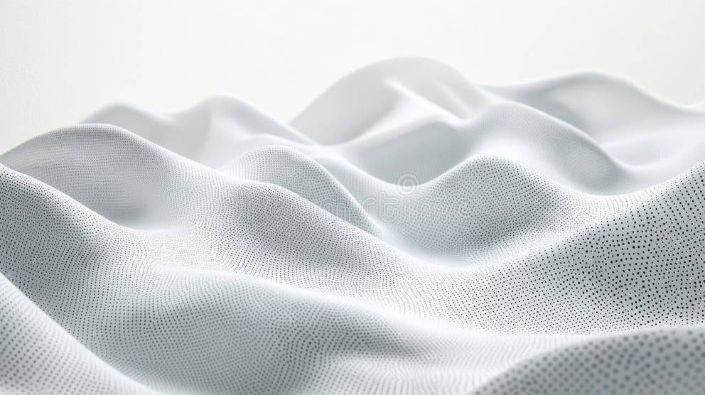 Abstract White Wave Texture Background Stock Illustration ...