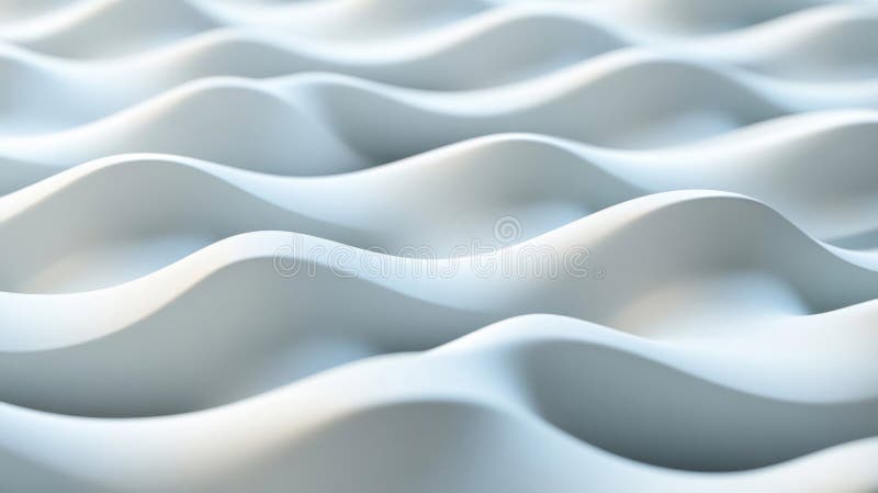 Abstract White Waves Background Texture Stock Illustration ...