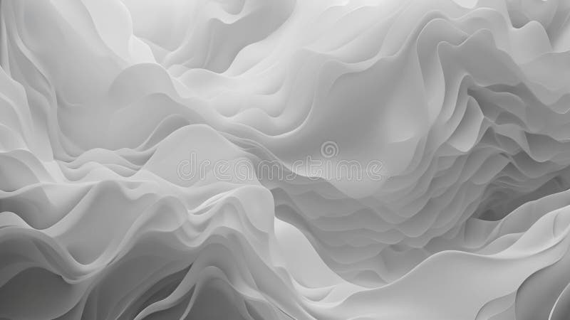 Abstract White Waves Texture Stock Footage - Video of decorative ...