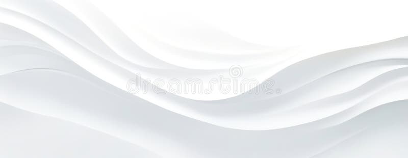 Abstract White Wavy Background Stock Illustration - Illustration of ...